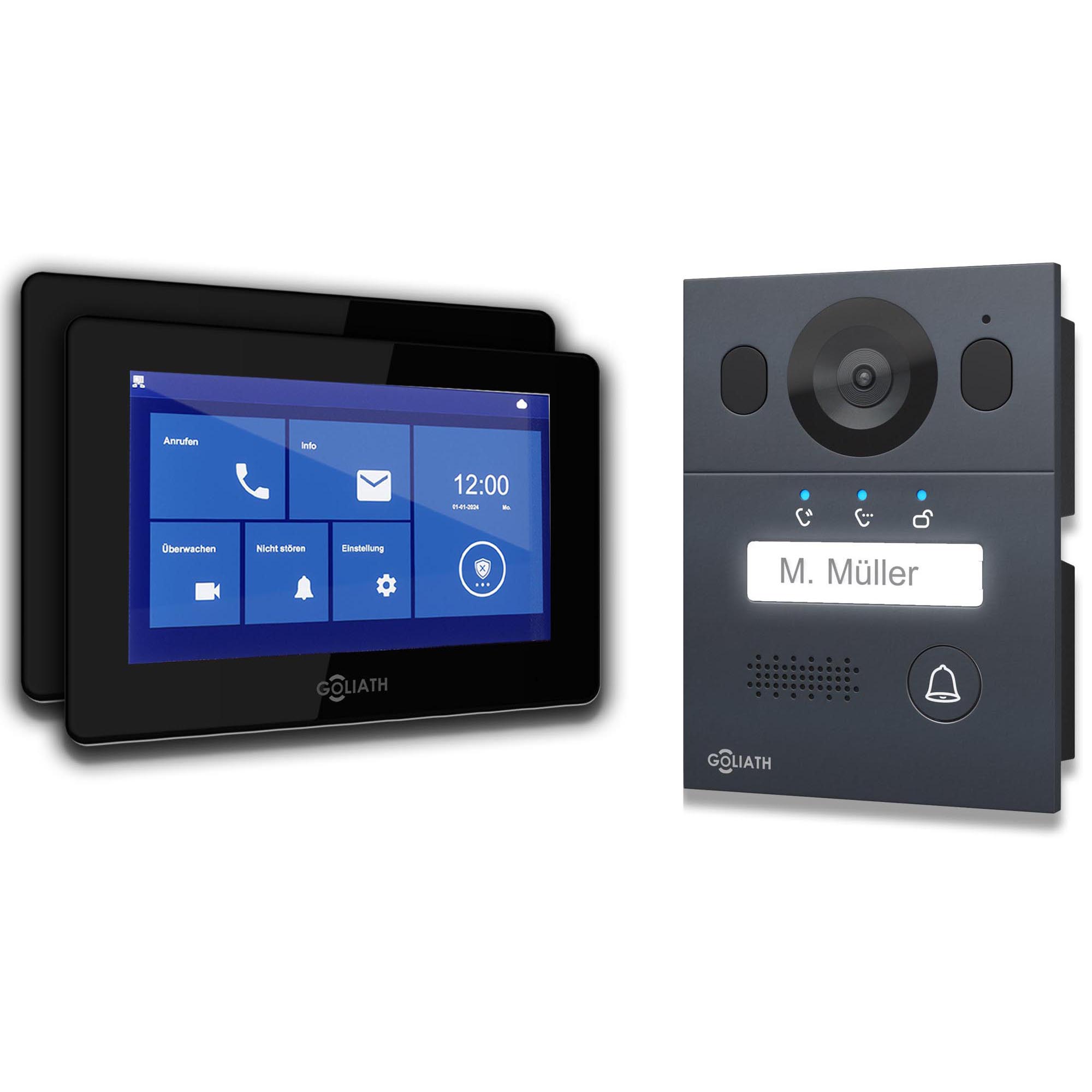 AV-BLS-07A Video Türklingel mit Kamera Aufputz Dose | Goliath Shop